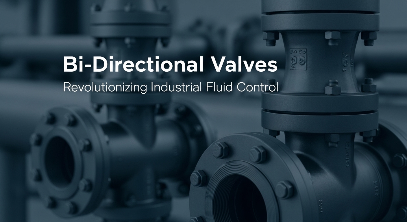 Bi - Directional Valves: Revolutionizing Industrial Fluid Control ...